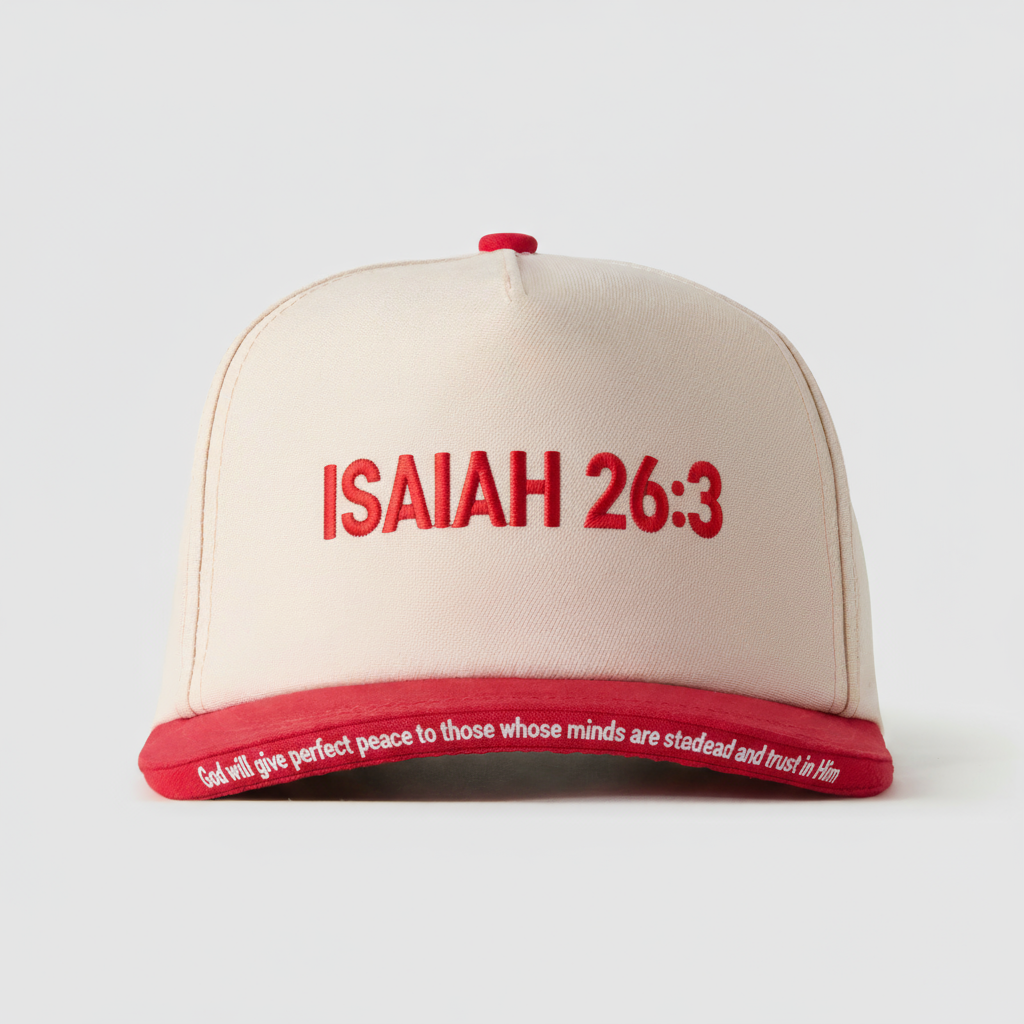 Isaiah 26:3 - Scripture Hat – HeadRoar Hats